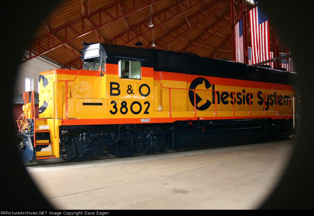 Chessie System (B&O) GP38#3802 Trains Magazine All- American Diesel 1982